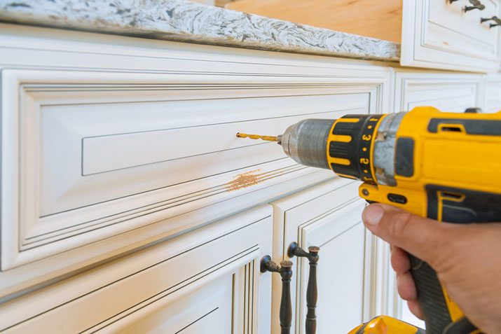5 Surprisingly Easy Ways to Make Stock Cabinets Look Custom - Kitchen ...