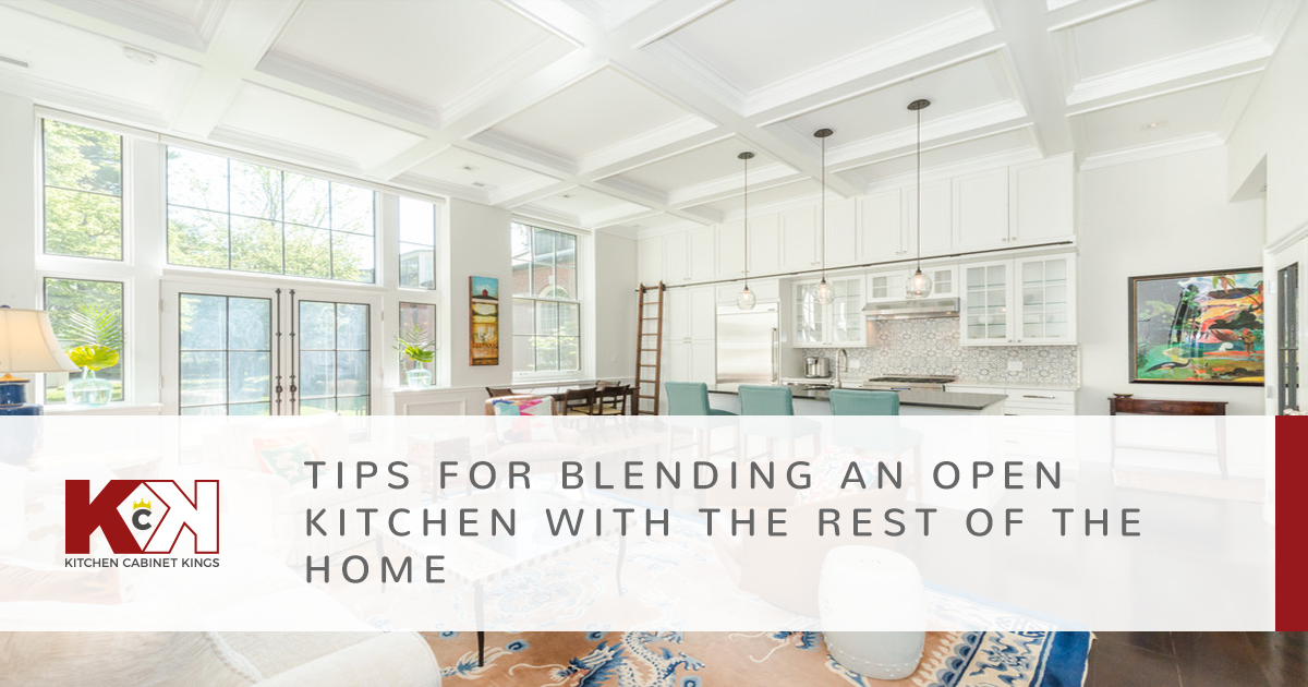 Tips for Blending an Open Kitchen with the Rest of the Home