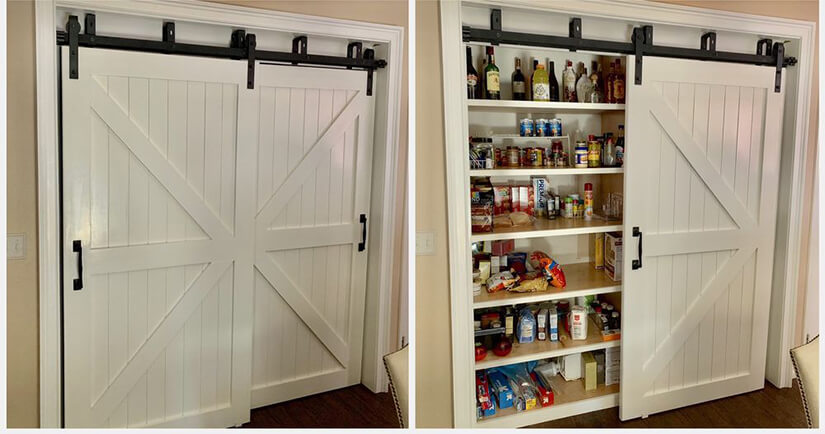 9 Classic Farmhouse Pantry Ideas - Kitchen Cabinet Kings