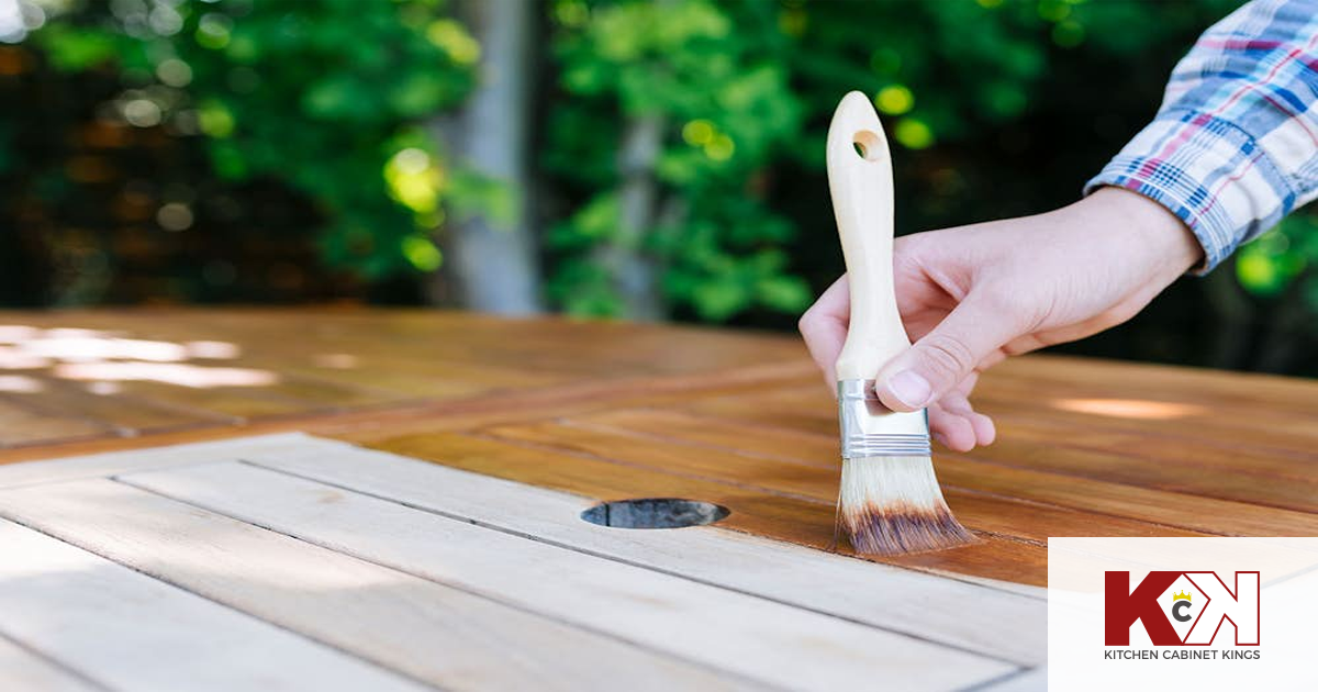 How to Waterproof Wood in 4 Quick & Easy Steps - Kitchen Cabinet King