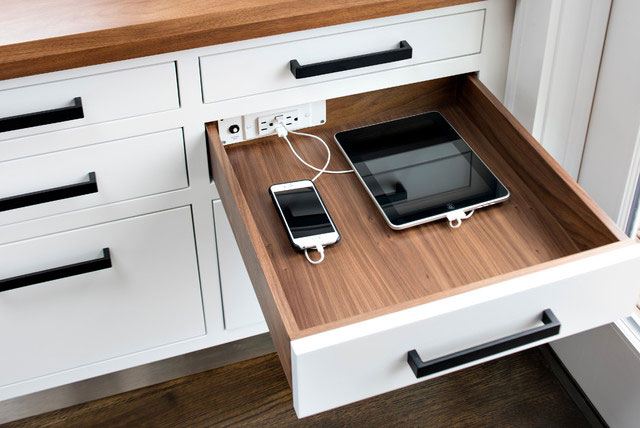 7 Do-It-Yourself Kitchen Charging Station Ideas