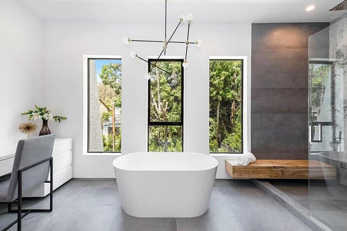 9 Shower Benches That Are As Stylish As They Are Functional