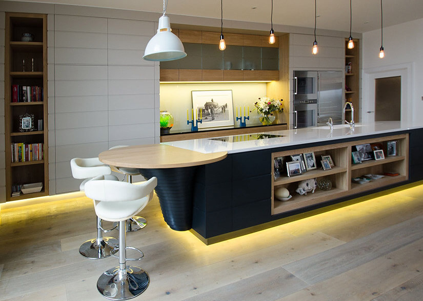 9 Striking Custom Kitchen Islands
