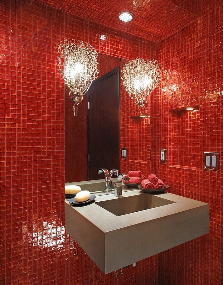 11 Red Bathroom Ideas For The Fearlessly Bold