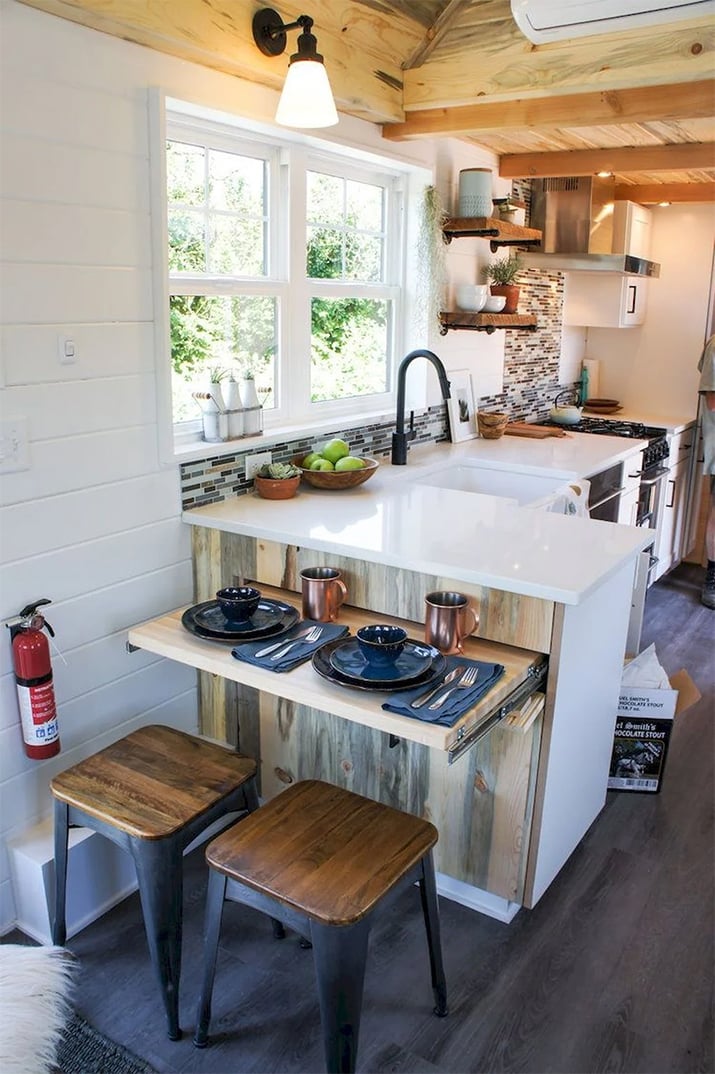 7 Kitchen Design Ideas for Tiny Homes to Maximize Space