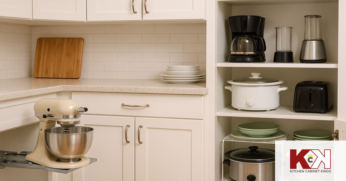 5 Genius Small Appliance Storage Ideas for a Clutter-Free Kitchen