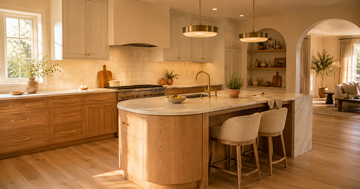 Warm Kitchen Trends 2026: Colors, Woods, and Why White Is Out