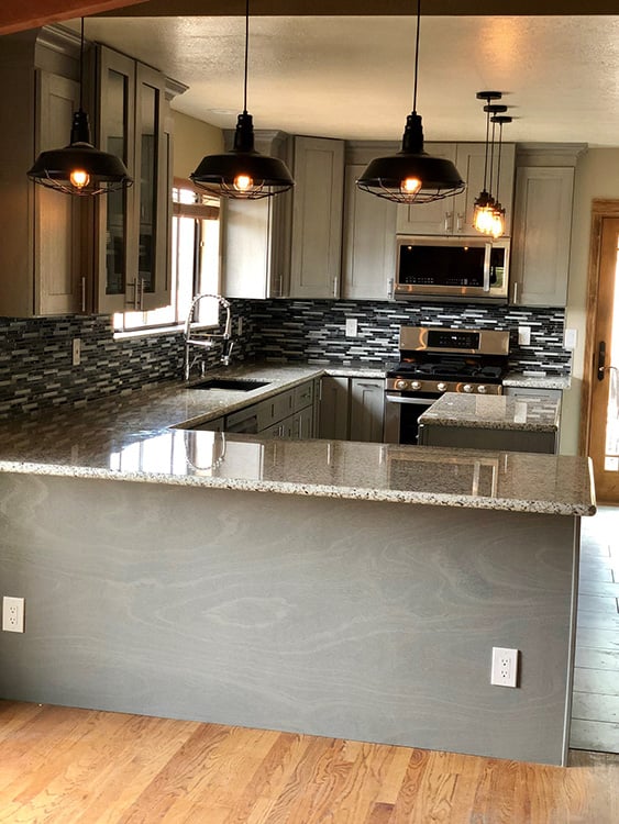 Buy Nova Light Gray Assembled Kitchen Cabinets Online