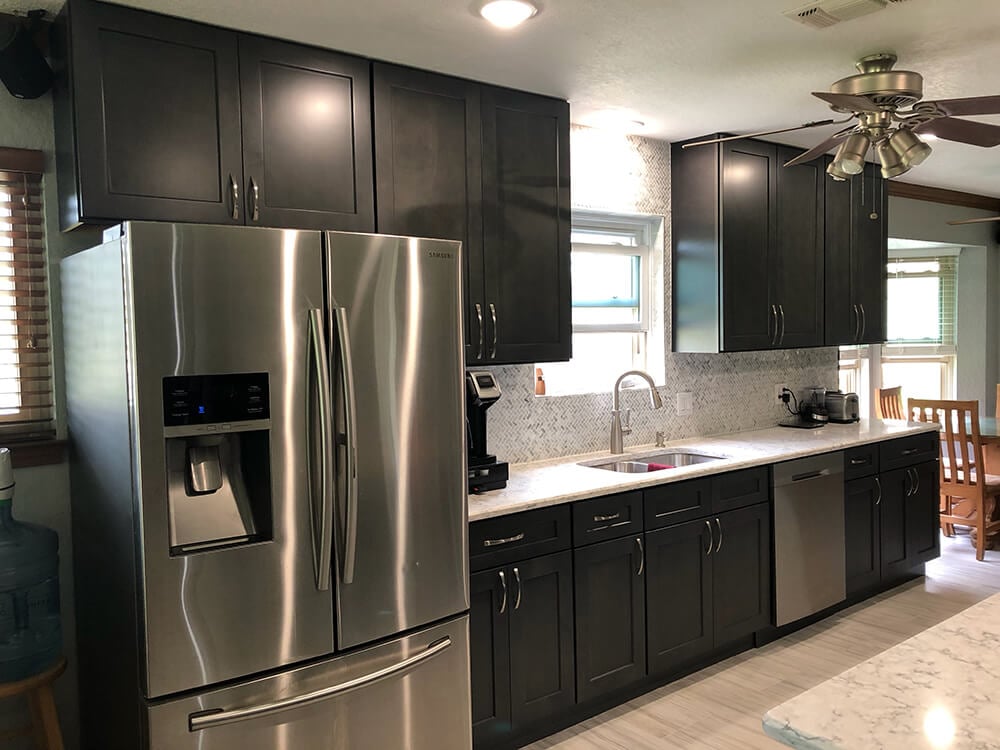 Buy Shaker Cinder RTA (Ready to Assemble) Kitchen Cabinets Online