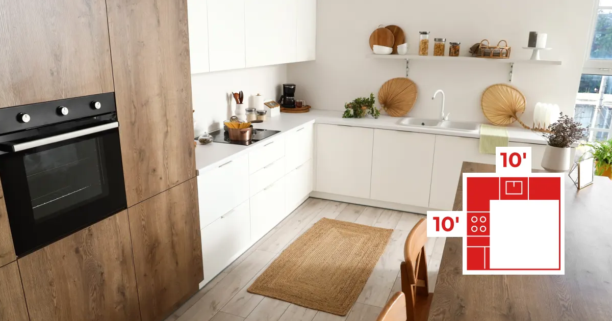 What Is a 10x10 Kitchen Layout? Planning + Pricing